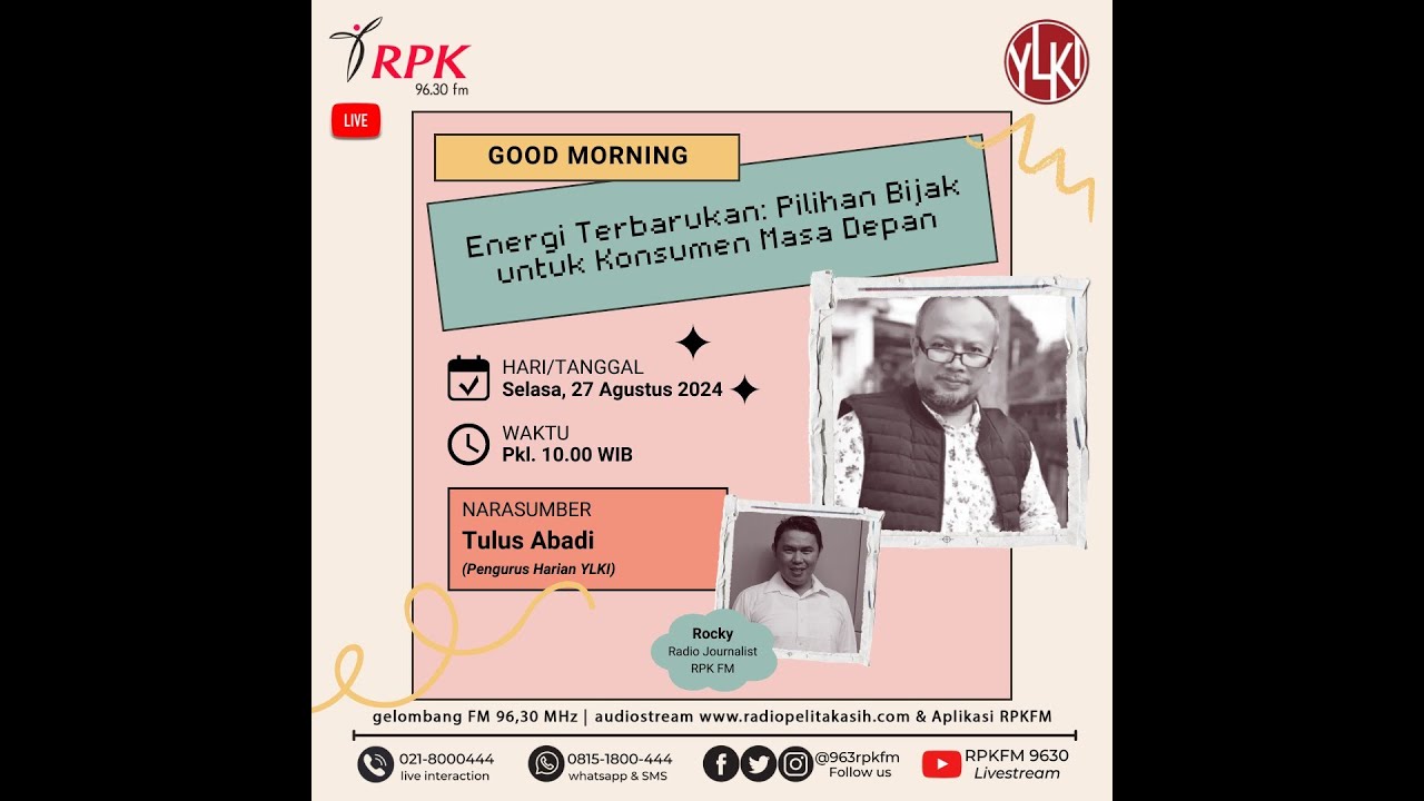 ENERGI TERBARUKAN: PILIHAN BIJAK UNTUK KONSUMEN MASA DEPAN | YLKI ...