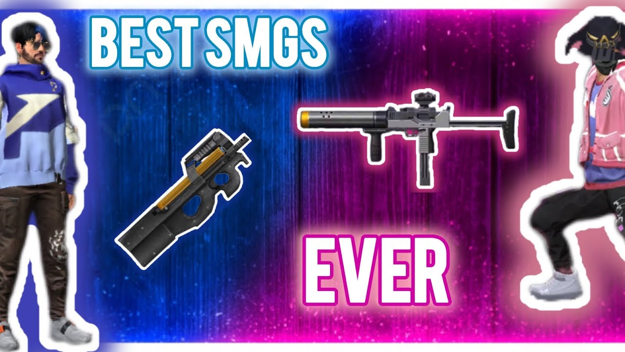 Best SMGS guns ever in Free Fire 🔥 - YouTube