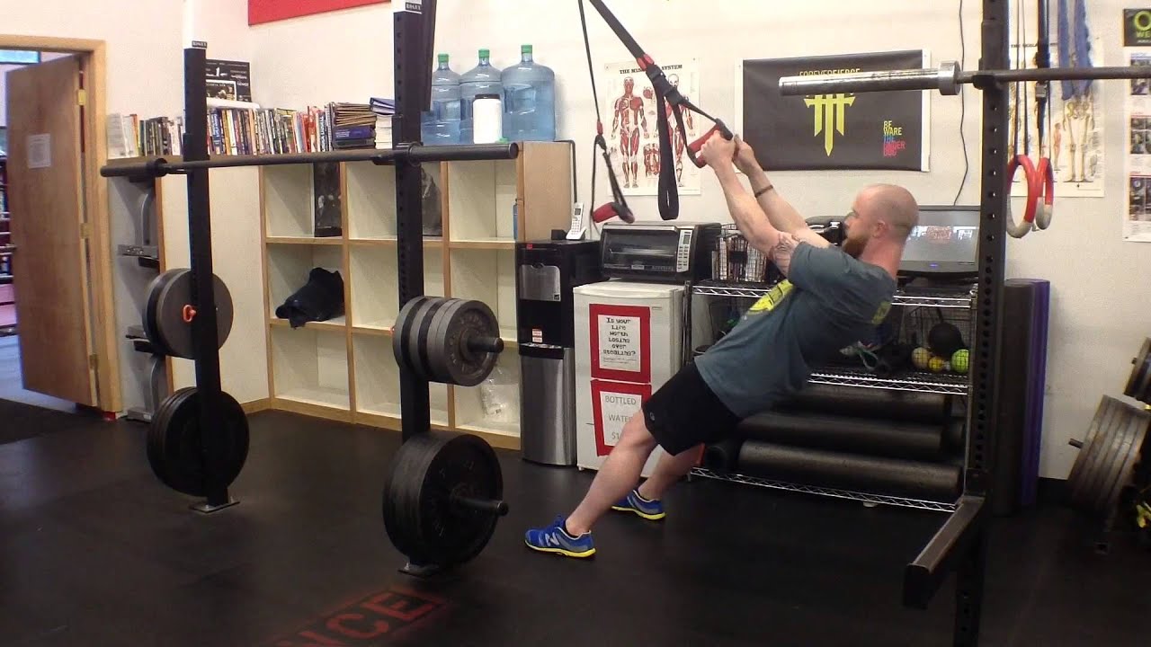 Single Arm Inverted Row - YouTube