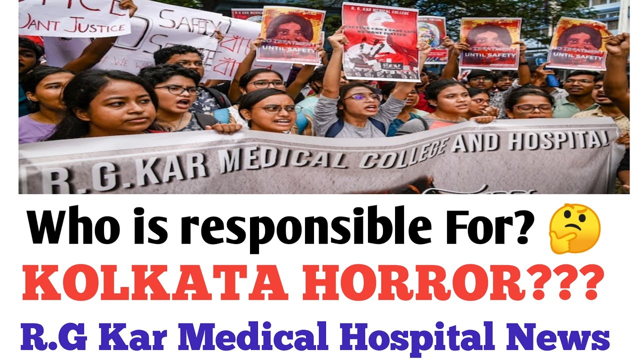 Kolkata R***-M***** Case News ll R.G kar medical College hospital ll ...