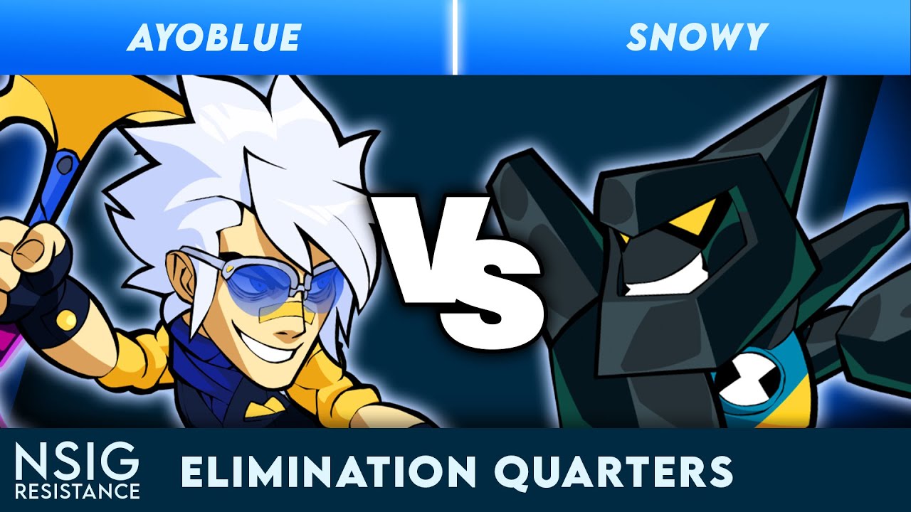 AyoBlue vs Snowy - Brawlhalla Singles Elimination Quarters - nSig ...