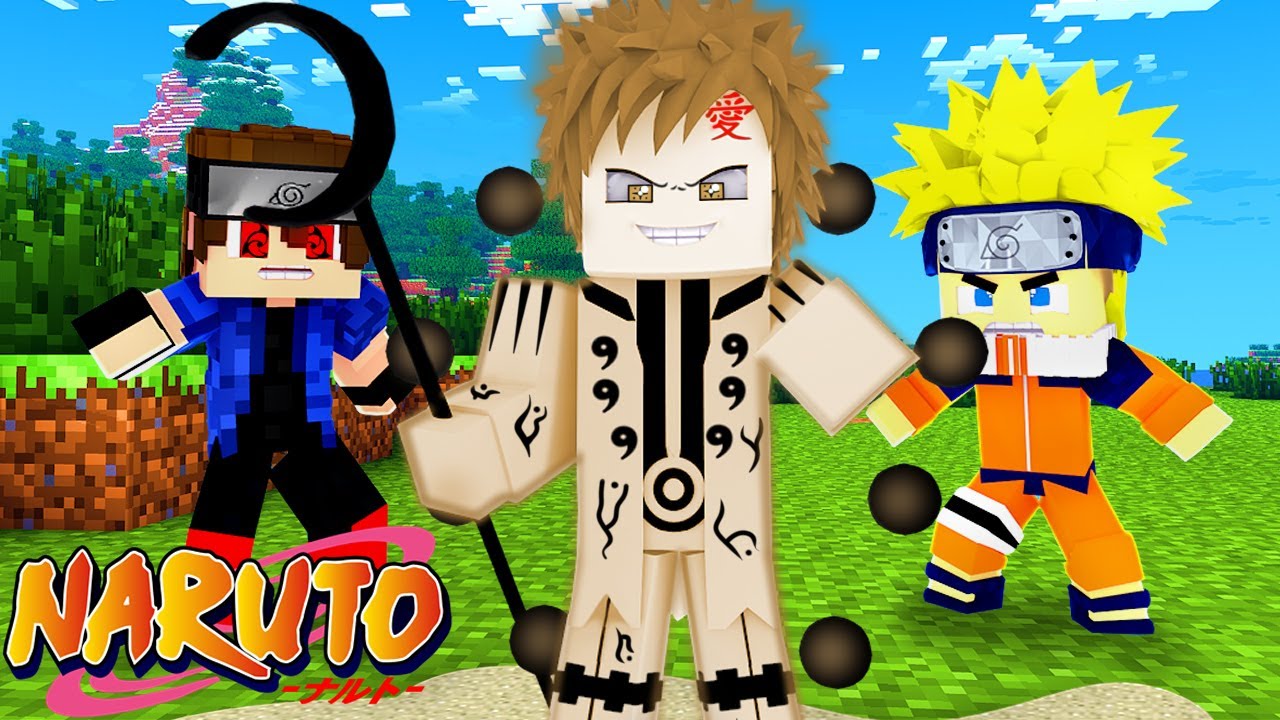 Minecraft - NARUTO H - GAARA MODO RIKUDOU SHUKAKU ! #7 - YouTube
