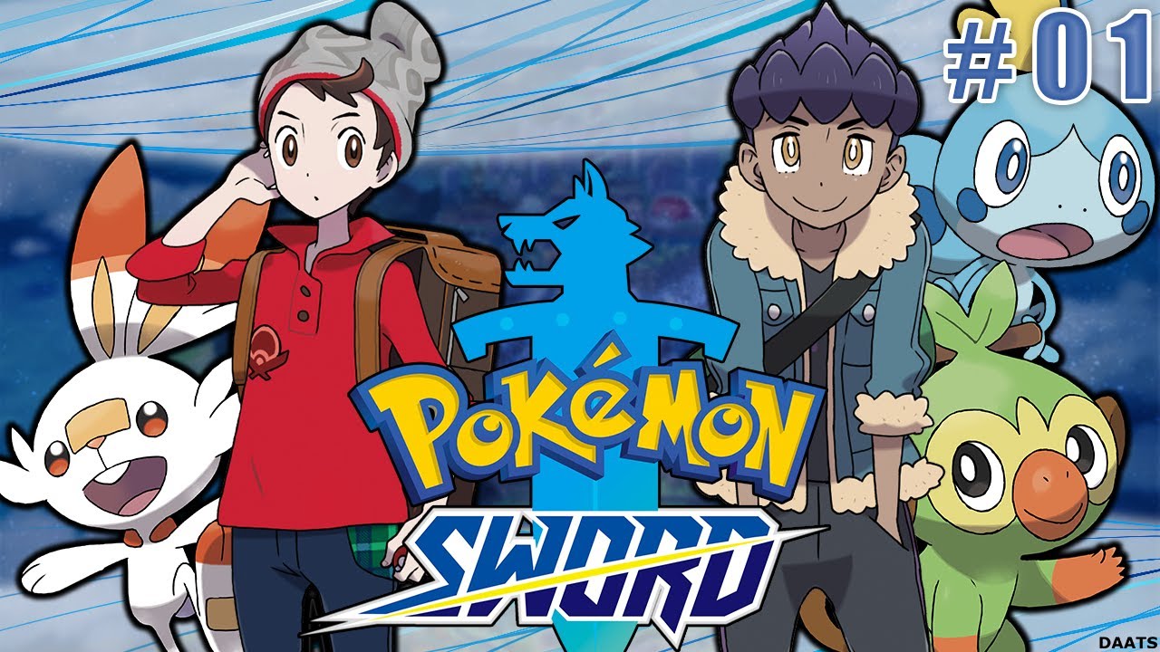 A Newcomer Beginning! Pokémon Sword Part 01 Gameplay Playthrough No ...