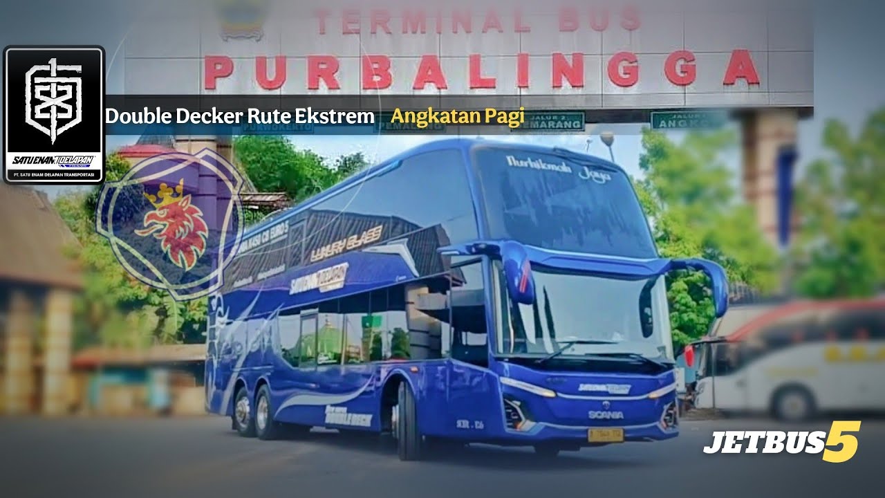 REKOMENDASI BUS TINGKAT TIKET TER MURAH, Trip Bis 168 Trans Purbalingga ...