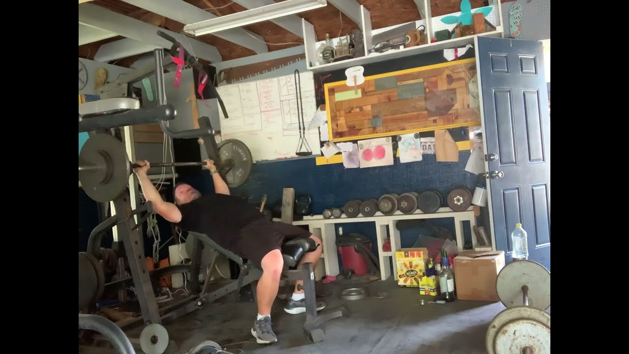 GYM FAIL: Bar Falls and Hits Me in the Chest During Incline Benchpress ...