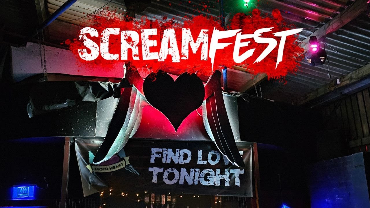 Screamfest Burton walk 2023 | Back INSIDE Love Hurts! - YouTube