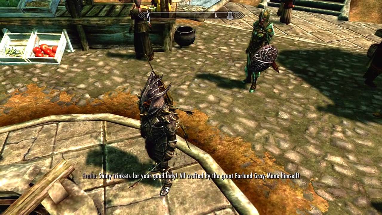 Skyrim - Best Light Armor (Dragonscale) HD - YouTube