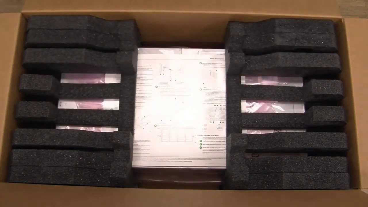 HPE Nimble Unboxing AF40 - YouTube