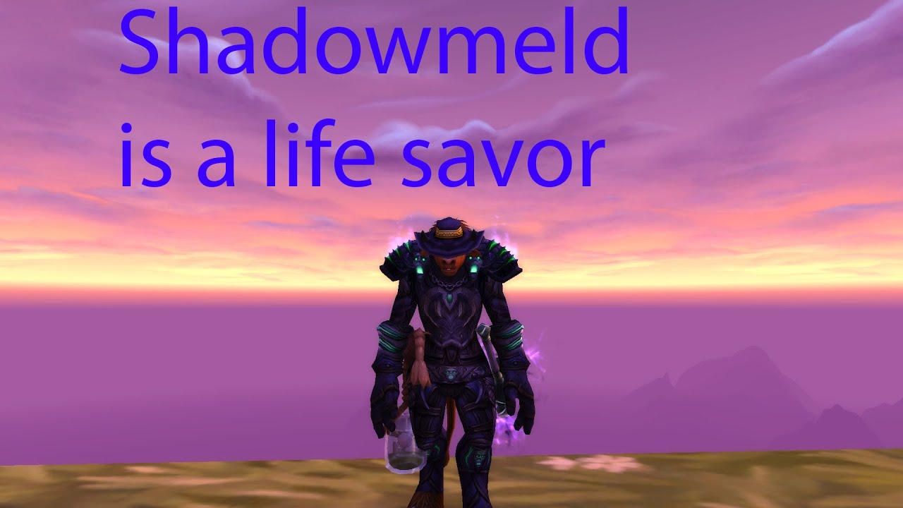 Shadowmeld is a life savor - balance druid pvp 8.3 - YouTube