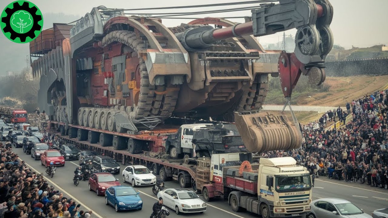 Transporte Extremo de Camiones Gigantes, La Maquinaria Pesada Más ...