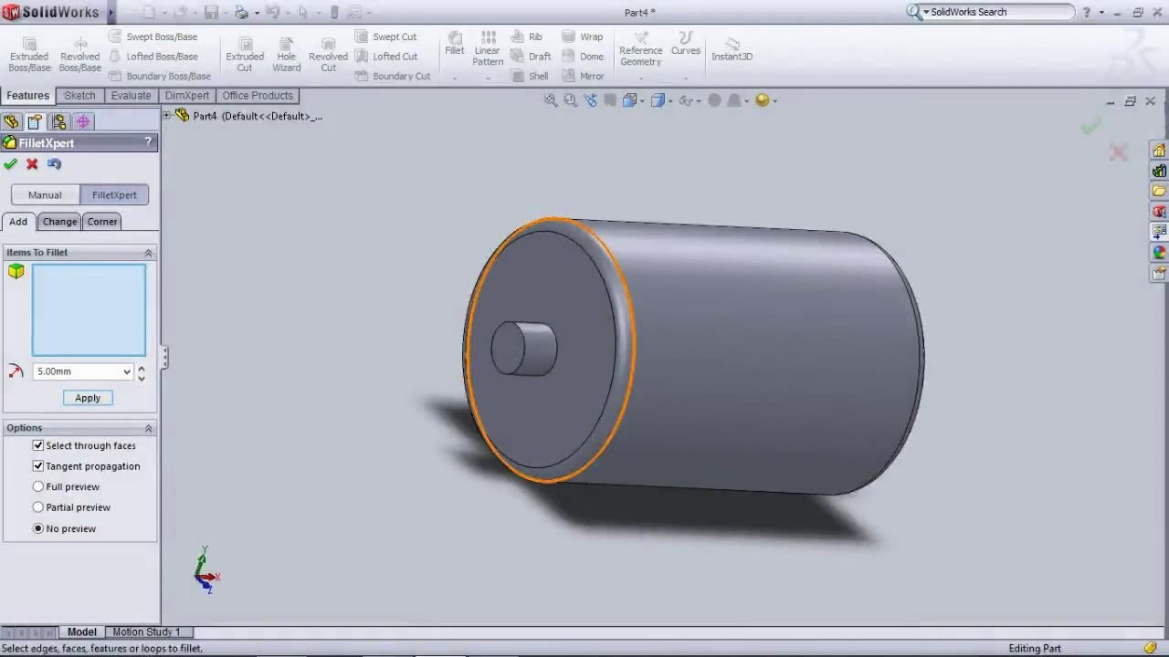 How to design your own- chain wheel using solid works tutorials - YouTube