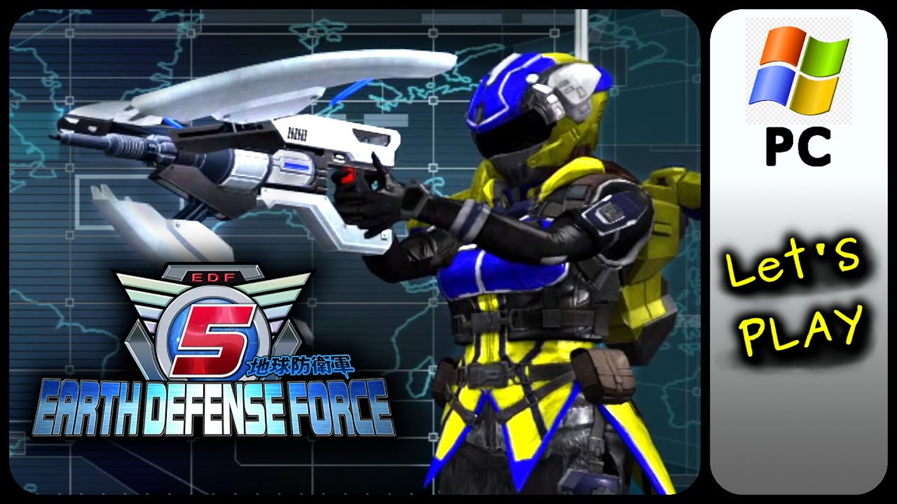 Earth Defense Force 5 (PC) - Wing Diver - Let's Play: Ep. 4 - YouTube