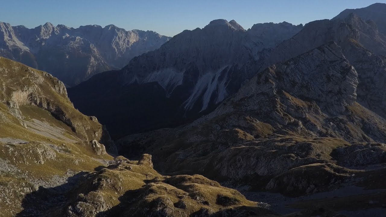 DRONE SHOTS of ROSNI ROSI Maja e Rosit PEAK ALBANIA STUNNING #drone # ...