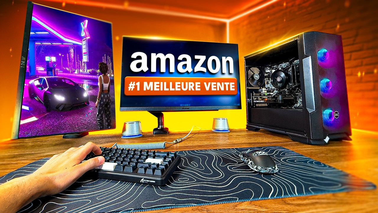 Construire le SETUP GAMING le plus VENDU sur AMAZON ! (avec PC Gamer ...