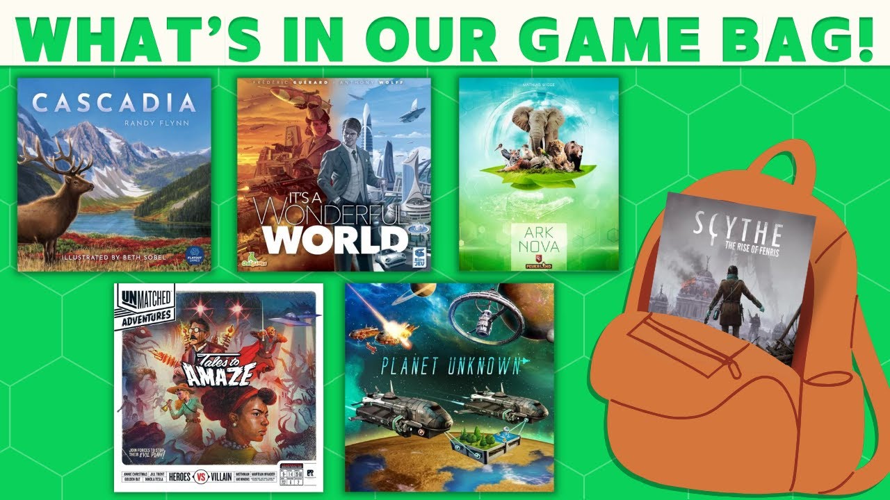 What's in our Game Night Game Bag? - YouTube