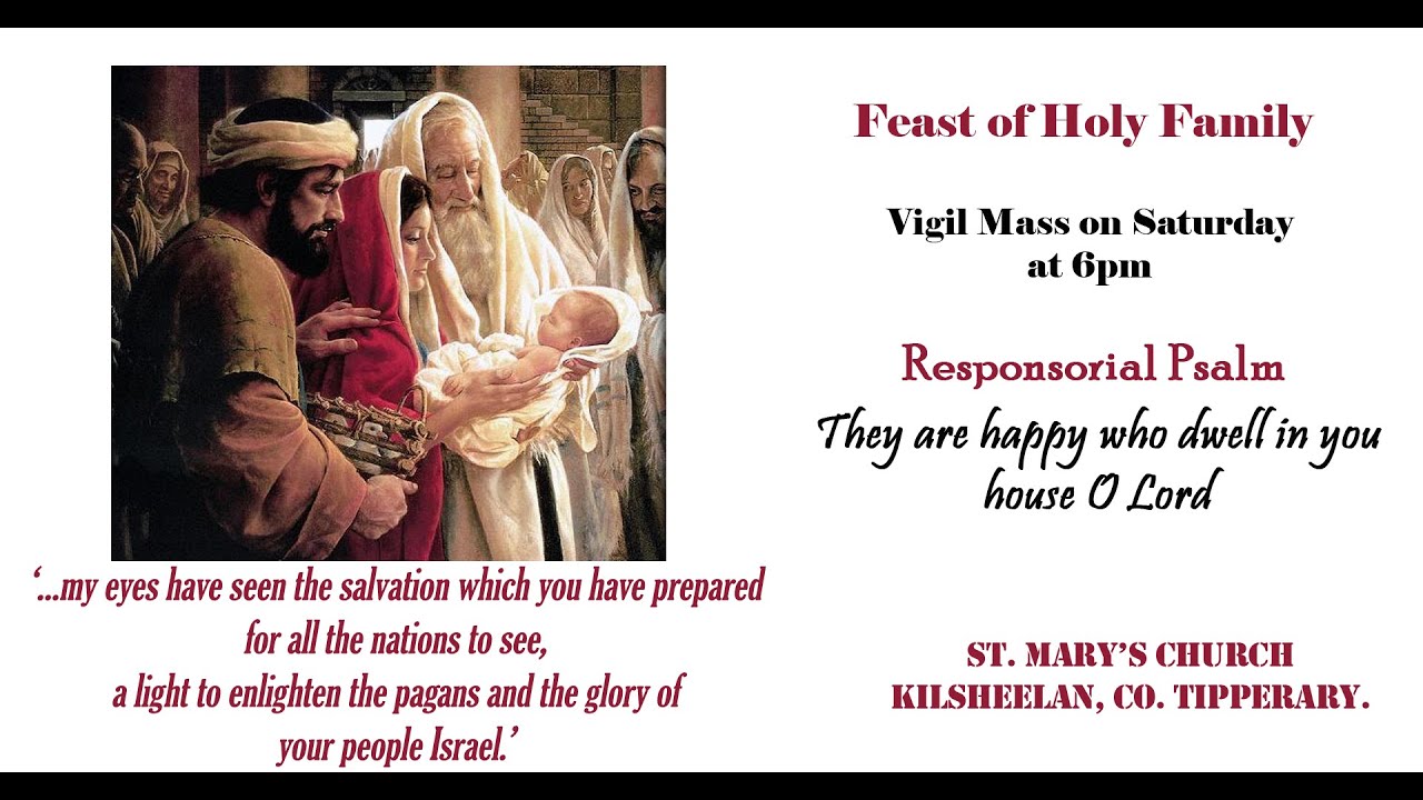 Sunday Vigil Mass on Saturday at 6pm. - YouTube