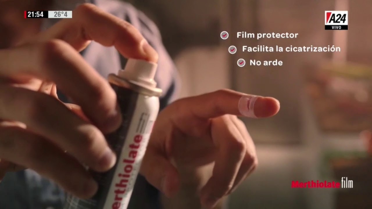 Publicidad MERTHIOLATE FILM (Argentina - Febrero 2020) - YouTube
