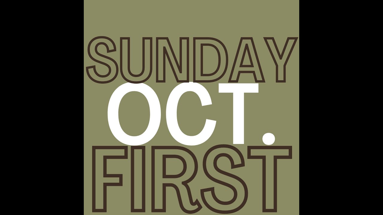 Sunday Worship - October 1, 2023 - YouTube