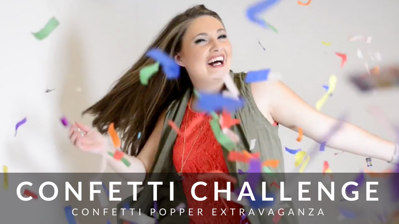Confetti Cannon Challenge with Savannah Pratt - YouTube