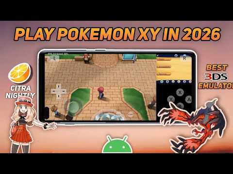 New 🌟 Play Pokemon X and Y in 2025 | Best 3ds Emulator For Android | Dimensity 7050 |