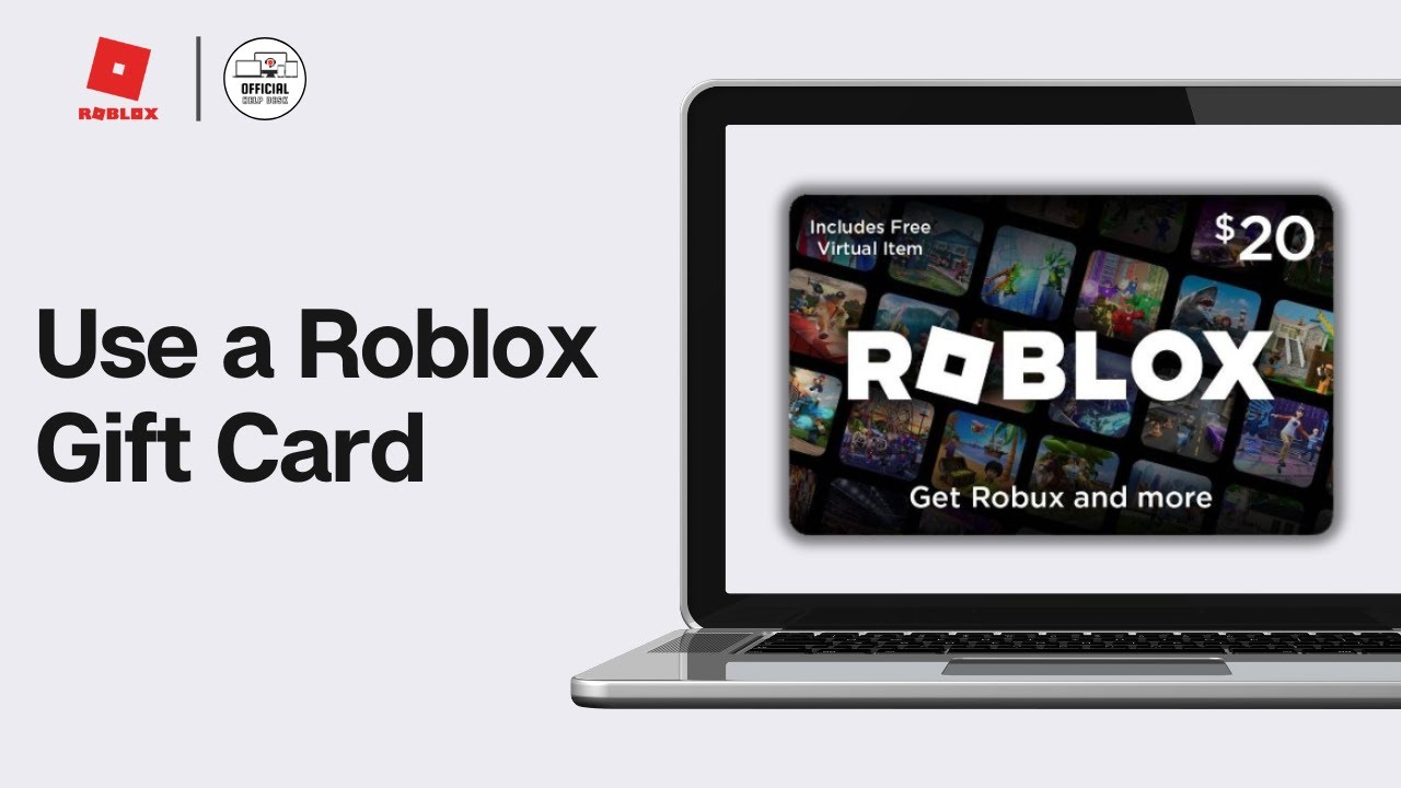 How To Use a Roblox Gift Card 2024 (Full Guide) - YouTube
