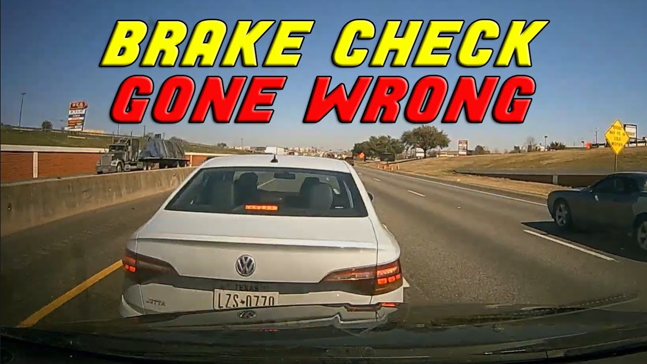 BEST OF BRAKE CHECKS GONE WRONG, Liars & Scams 2021 | Road Rage ...
