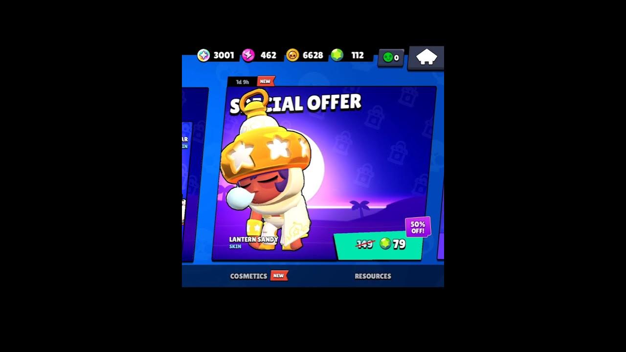Lantern Sandy New Skin Brawlstars Game Brawlstars Supercell