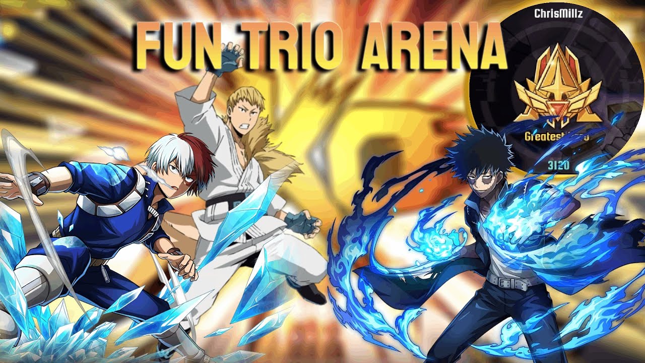 My Current Favorite Trio in Ranked || MHA: The Strongest Hero - YouTube