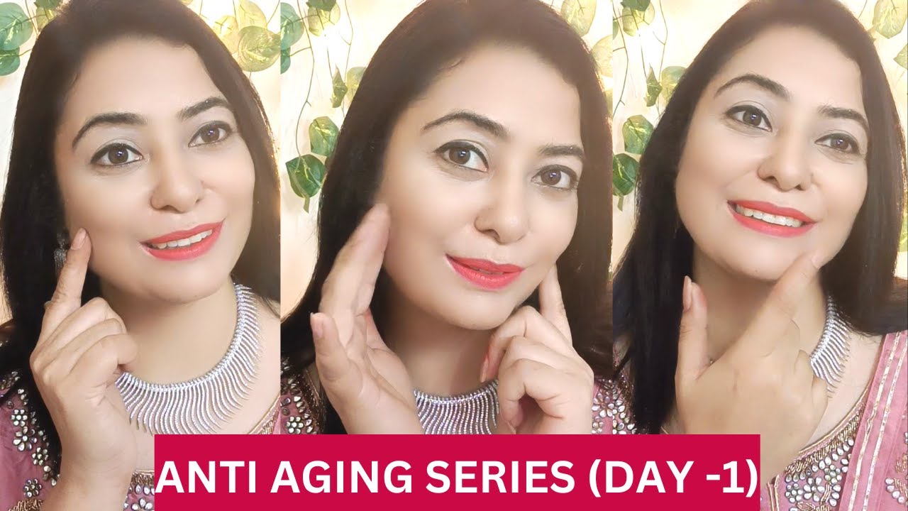 ANTI AGING SERIES DAY 1- Get Wrinkles free skin, 45 year old look 25 👌# ...