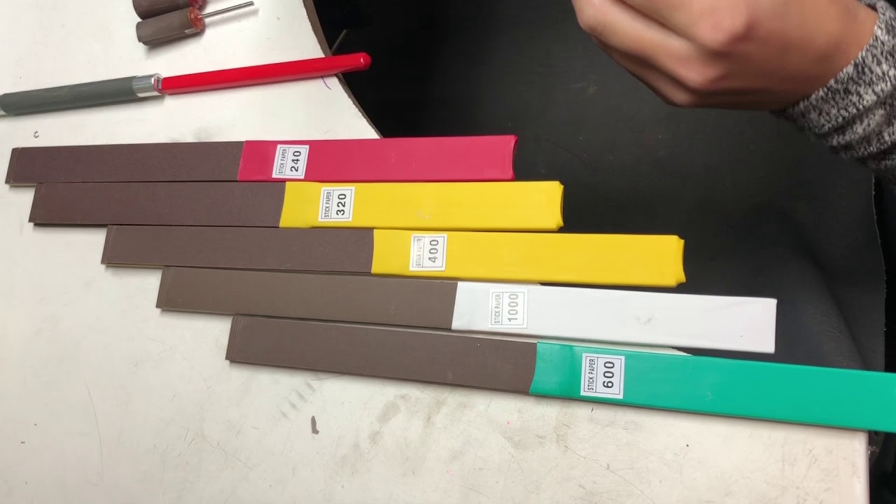 Multi Strip Waterproof Buff Sticks - YouTube