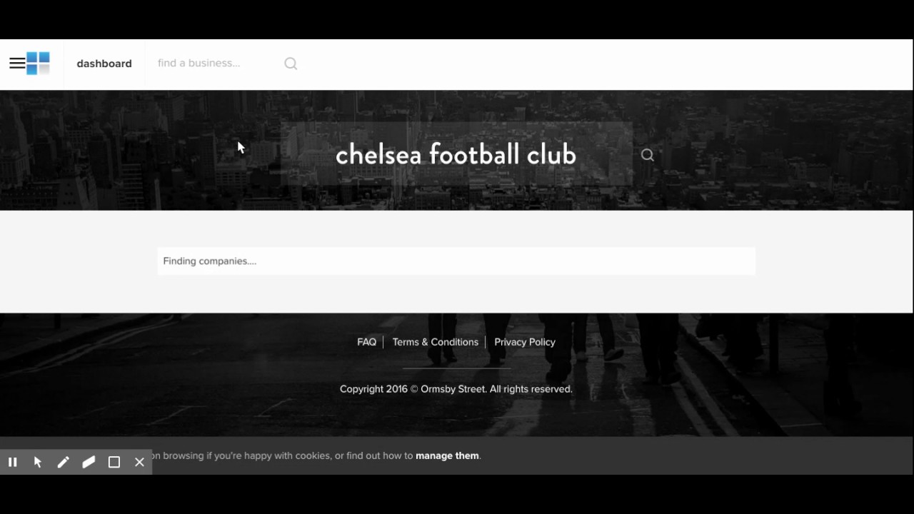 Searching for a company .webm - YouTube