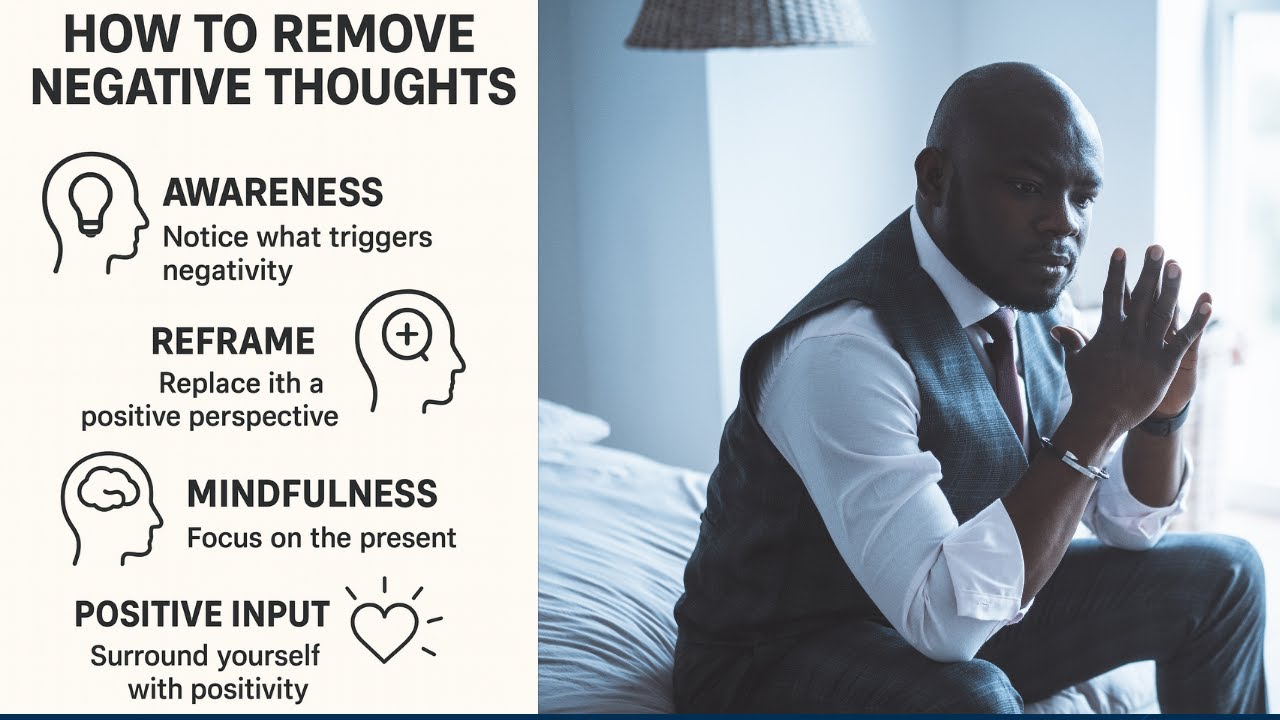How to remove negative thoughts : Proven Methods - YouTube