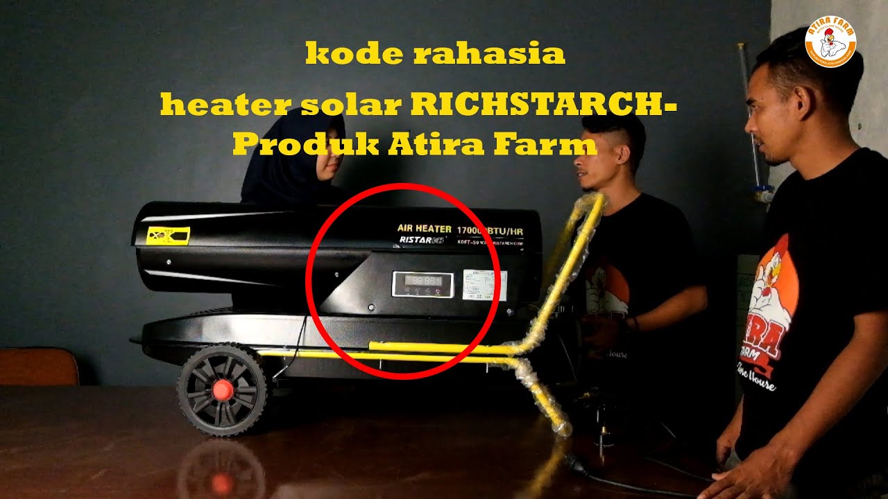 cara memperbaiki kerusakan Pemanas kandang atau heater solar RICHSTARCH ...