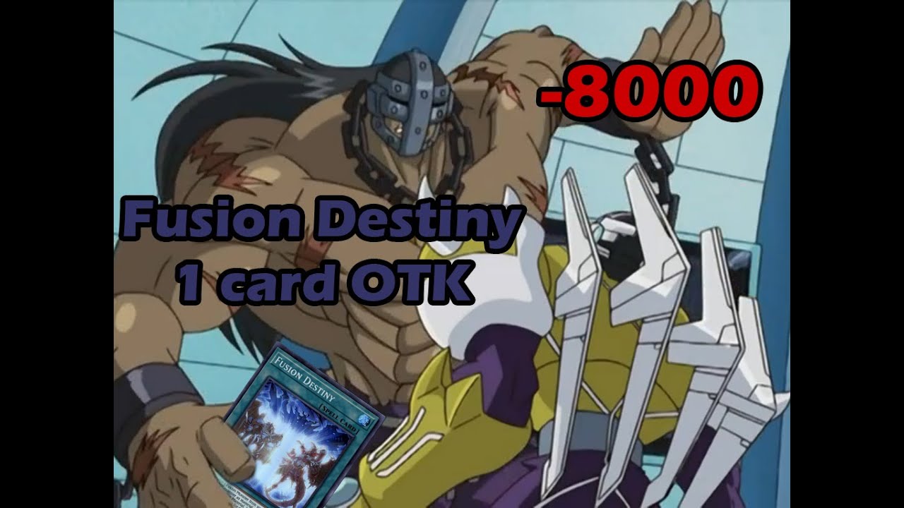 Fusion Destiny 1 card OTK combos - YouTube