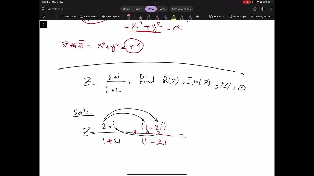 Complex number part 2 - YouTube