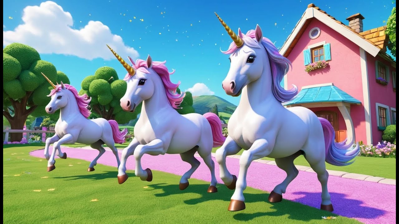 The Unicorns on the Bus | Magical Unicorn Song for Kids | Ride Along with the Unicorns - YouTube