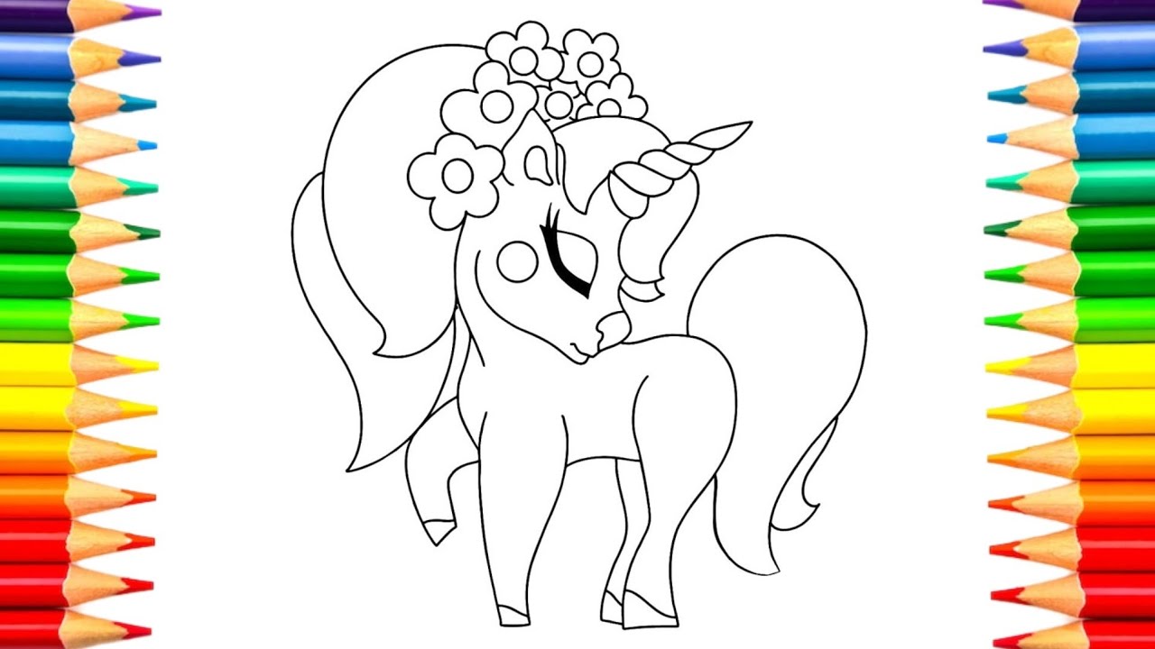 Edinorog drawing. Take photo - YouTube