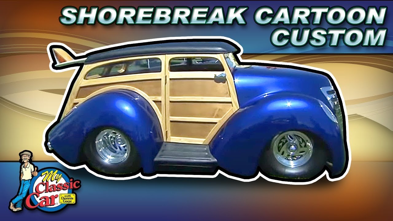 Crazy Cartoon Car "Shorebreak" Woody by Ron Berry - YouTube