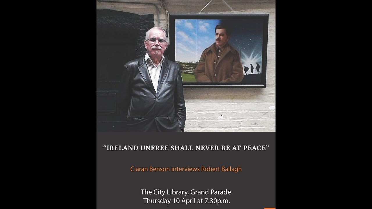 Robert Ballagh speaking at Cork City Libraries as part of the History ...