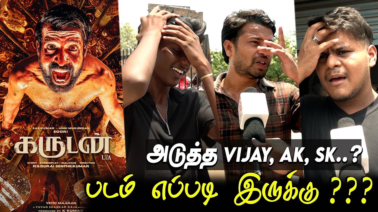 Garudan Public Review | Garudan Movie Review Soori Garudan Review ...
