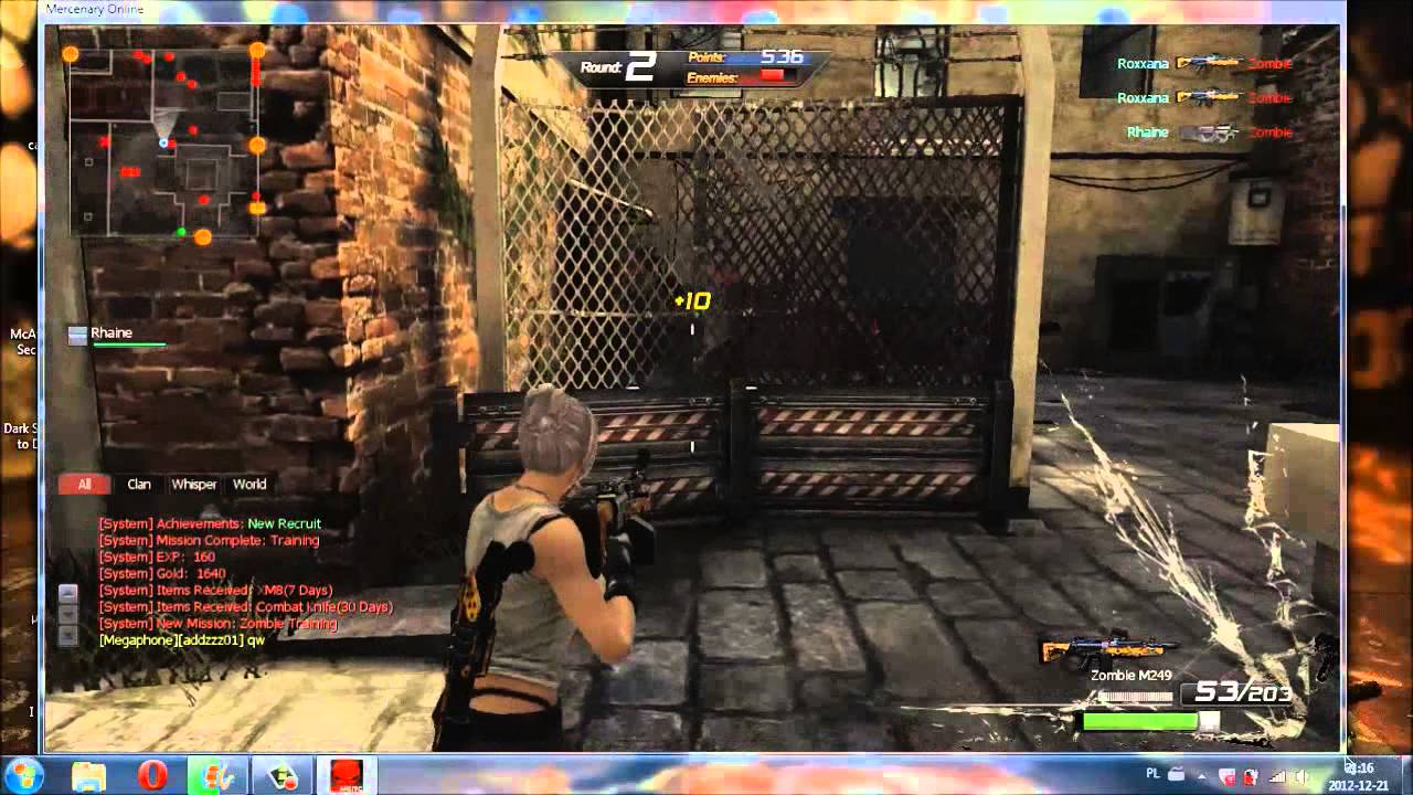 Mercenary Online PL: Gameplay. Pierwsze chwile. Recenzja - YouTube