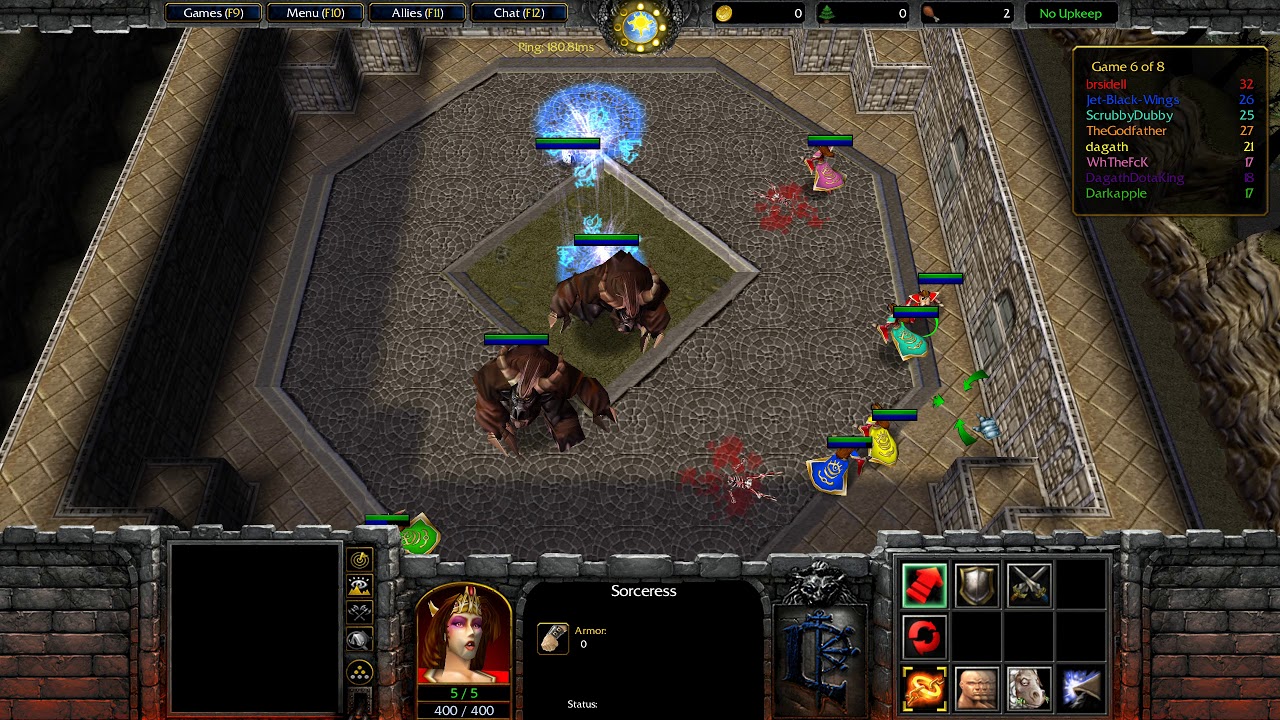 Warcraft 3 - Uther Party Ultima Z Gameplay - YouTube