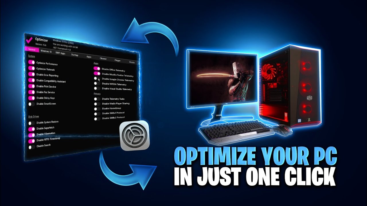 BEST OPTIMIZER FOR WINDOWS 10 II OPTIMIZE YOUR PC IN JUST FEW CLICKS I ...