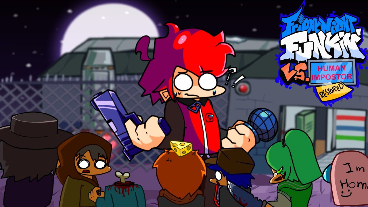 FNF HUMAN IMPOSTER RESTORED DEMO #impostor #imposter - YouTube