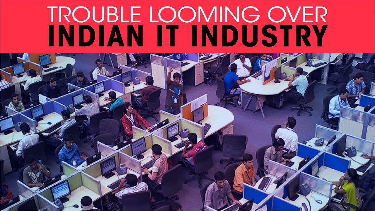 Trouble looming over Indian IT industry - YouTube