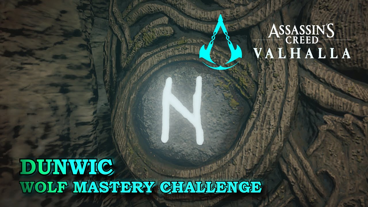 AC Valhalla Dunwic Wolf Mastery Challenge Gold Medal - YouTube