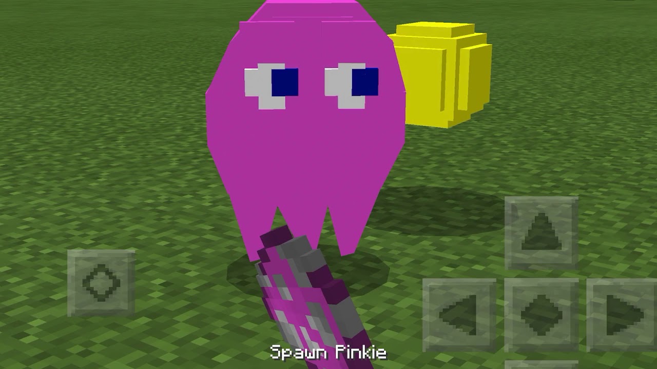 Minecraft PE Mod PAC Man - YouTube