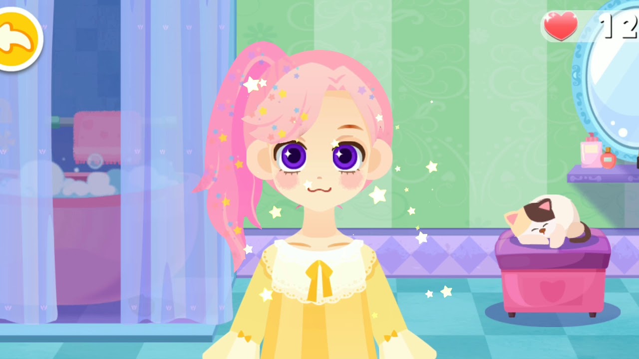 BabyPanda | BabyBus Games | Princess Make Up | BabyBus Game play and ...
