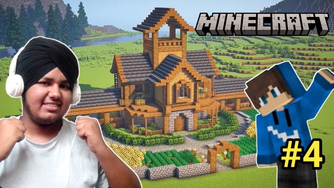 Finally I build my own house in Minecraft | Minecraft | Gameplay#4 ...