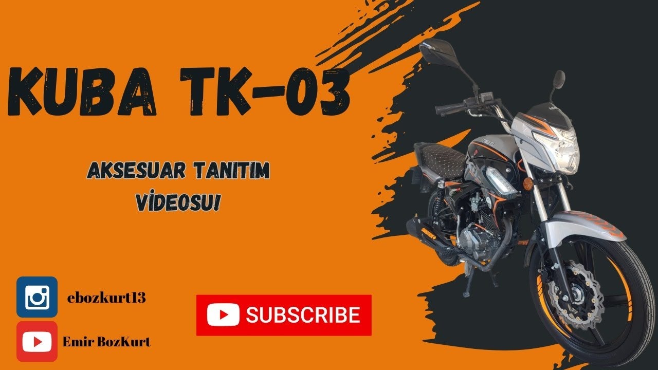 KUBA TK-03 DETAYLI AKSESUAR TANITIM VE İNCELEME VİDEOSU... - YouTube